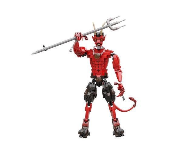 Click here for ZITIANYOUBUILD MOC-53279 Red Monster with Tail and... prices