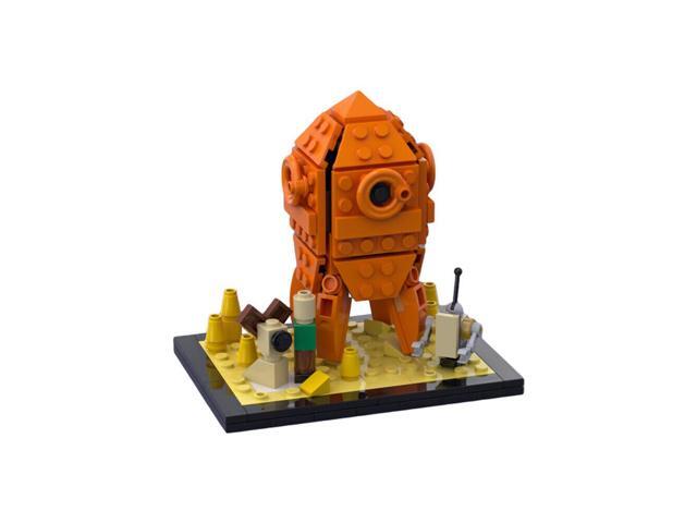Click here for ZITIANYOUBUILD MOC-111293 The Orange Moon Rocket m... prices