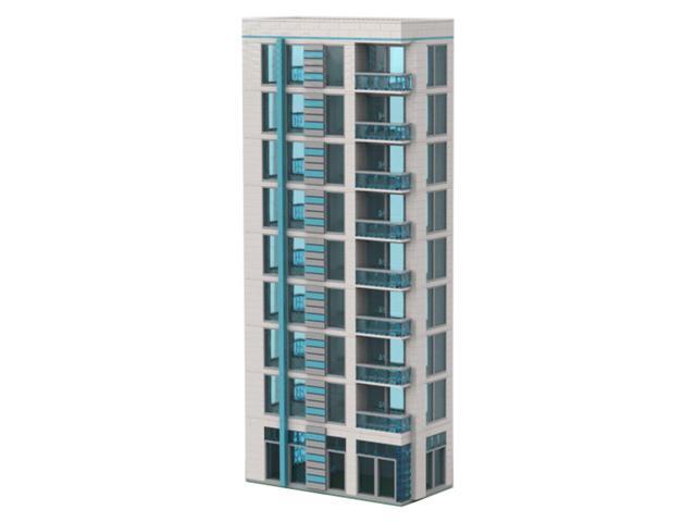 Click here for ZITIANYOUBUILD MOC-112435 Blue and White Skyscrape... prices