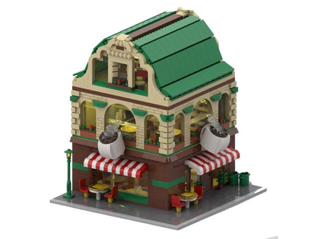 Click here for ZITIANYOUBUILD MOC-154932 2 Floors Coffee Shop wit... prices