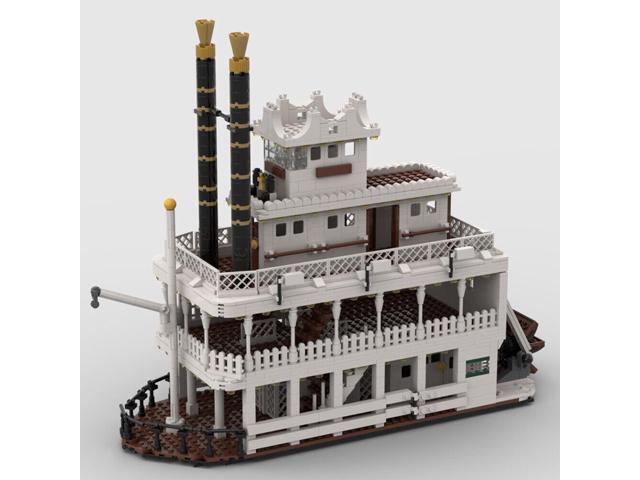 Click here for ZITIANYOUBUILD MOC-95203 Western Paddle Steamer St... prices