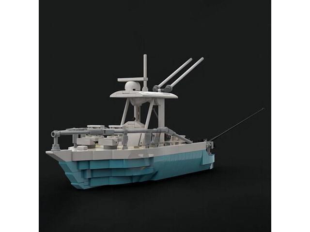 Click here for ZITIANYOUBUILD MOC-95761 Fishing Boat Model with E... prices