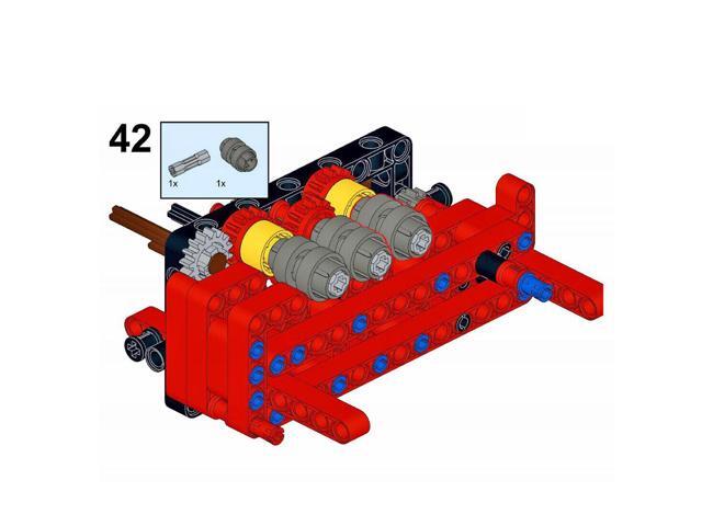 Buy ZITIANYOUBUILD MOC-79482 Manual 8 Speed Gearbox Model with Power ...