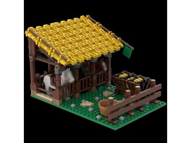 Click here for ZITIANYOUBUILD MOC-87706 Medieval Stables with Spa... prices