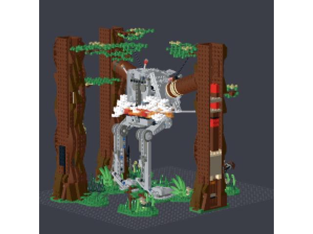 Click here for ZITIANYOUBUILD MOC-155772 Two Tree stumps Knock Do... prices