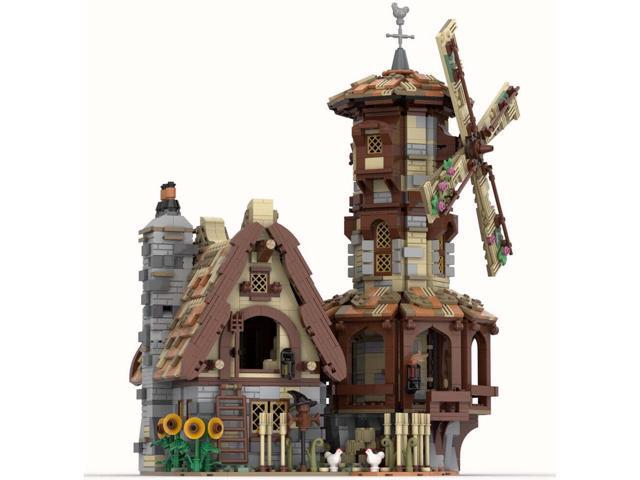 Click here for ZITIANYOUBUILD MOC-138190 MEDIEVAL WINDMILL with F... prices