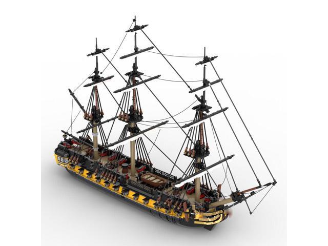 Click here for ZITIANYOUBUILD MOC-123262 44-gun Frigate Full Rigg... prices