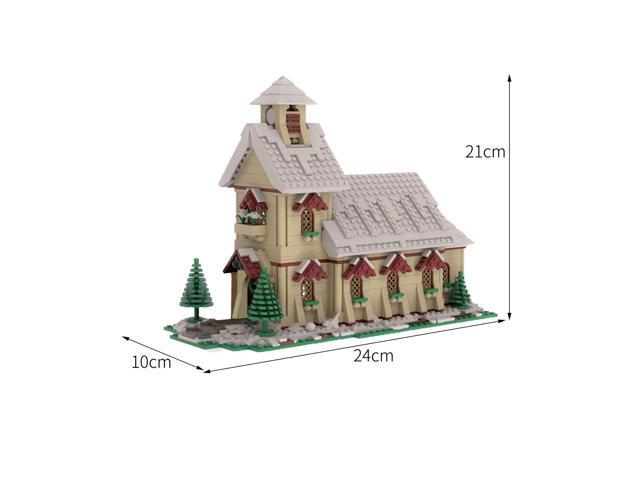 Click here for ZITIANYOUBUILD C5535 Winter Village Wedding Chapel... prices