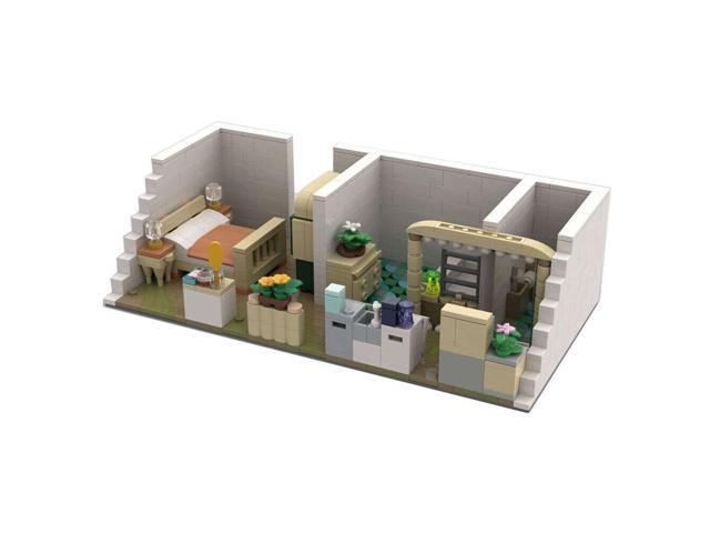 Click here for ZITIANYOUBUILD MOC-129516 Bedroom with Bathroom Bu... prices