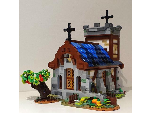 Click here for ZITIANYOUBUILD MOC-148387 Medieval Church with Sma... prices