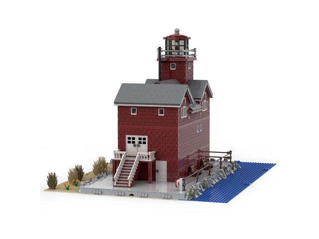 Click here for ZITIANYOUBUILD Custom MOC-84264 Big Red Lighthouse... prices