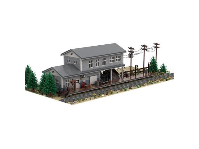 Click here for ZITIANYOUBUILD Custom MOC-72906 Large Train Statio... prices