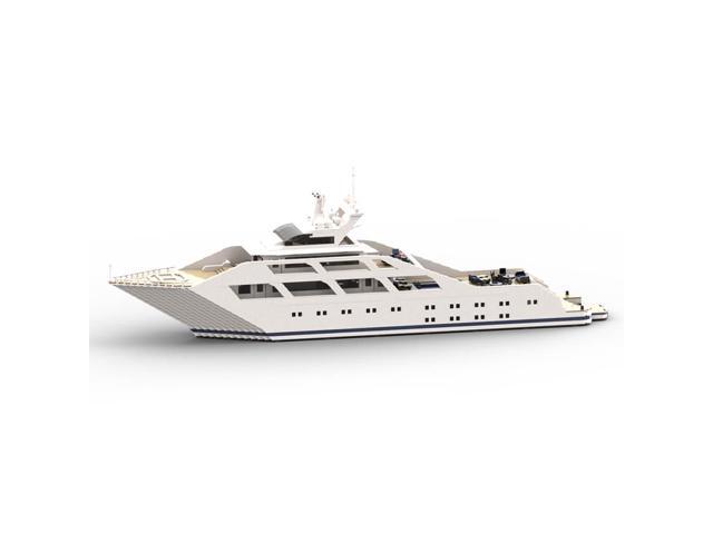 Click here for ZITIANYOUBUILD Custom MOC-69299 Luxury Yacht Model... prices