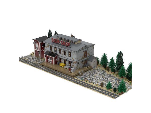 Click here for ZITIANYOUBUILD Custom Moc-88547 Sign Shop Railroad... prices