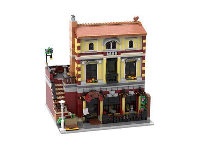 Click here for ZITIANYOUBUILD Custom MOC-142022 Street Scene Pizz... prices
