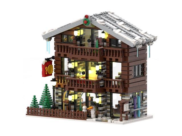 Click here for ZITIANYOUBUILD Custom MOC-91029 Winter Village Swi... prices