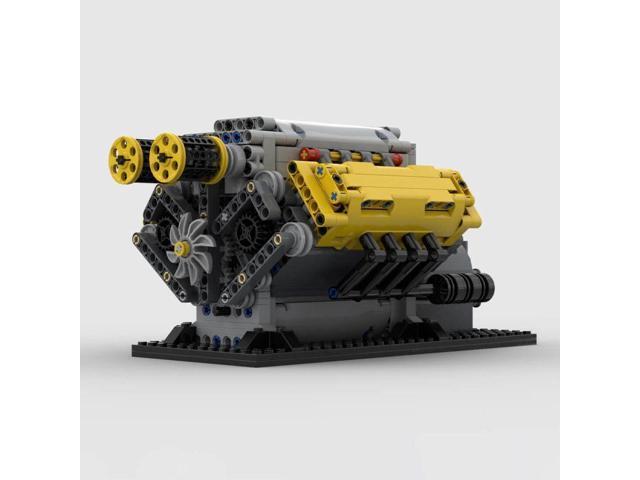 Click here for ZITIANYOUBUILD Custom MOC-171736 V8 Crossplane Cra... prices