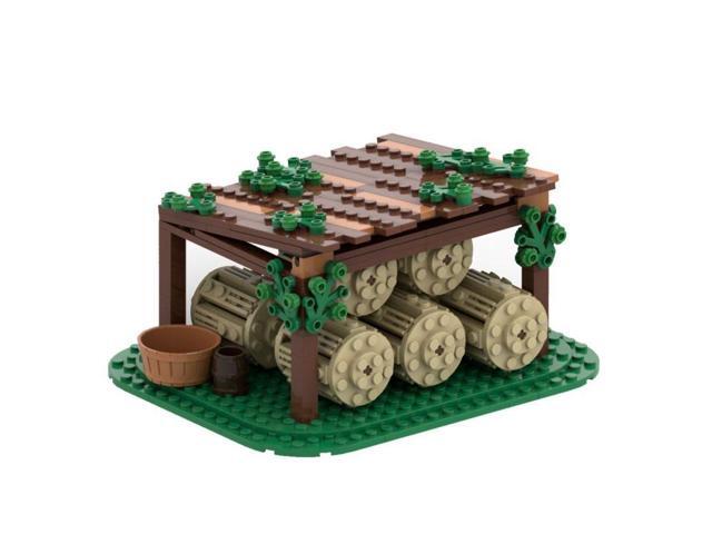Click here for ZITIANYOUBUILD Custom MOC-109506 Medieval Straw Ba... prices
