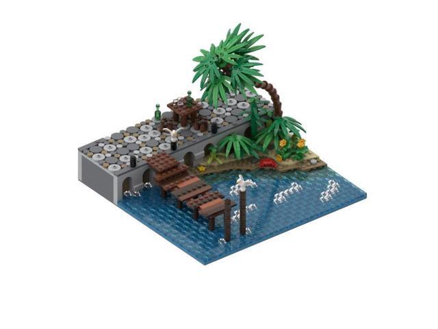 Click here for ZITIANYOUBUILD Custom MOC-116560 Stone Pier with P... prices