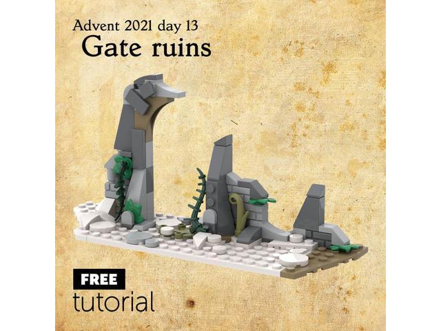 Click here for ZITIANYOUBUILD Custom MOC-96363 Medieval Gate Ruin... prices