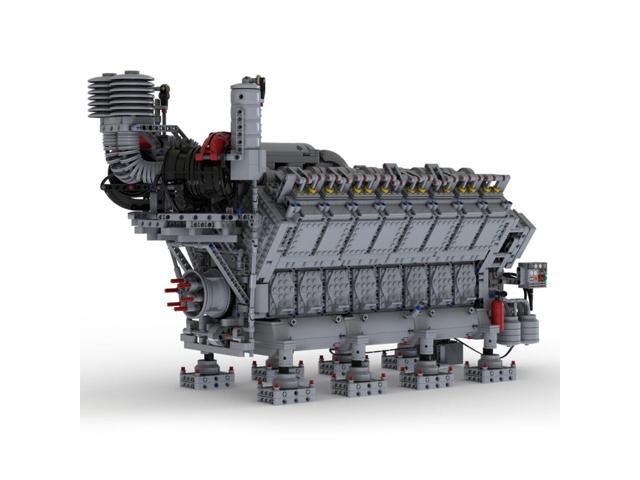 Click here for ZITIANYOUBUILD Custom MOC-73232 V16 Diesel Engine... prices