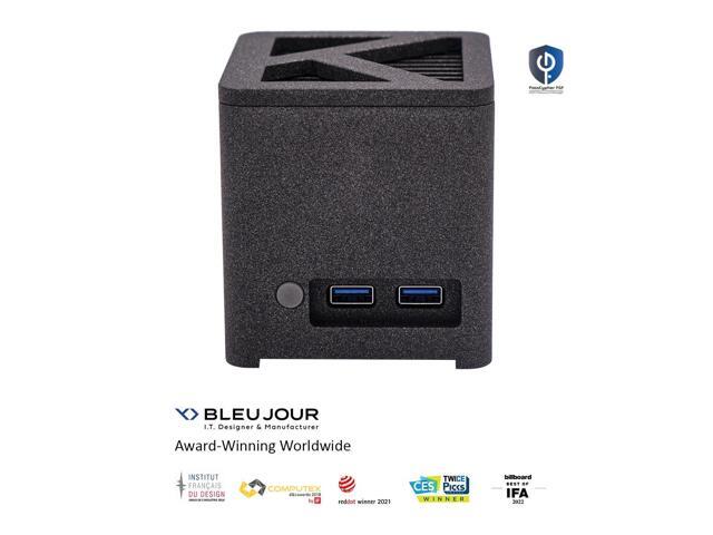 Fanless Mini Computer (3.15 inch)  Intel N150  16GB LPDDR5  SSD M.2 256GB  Intel UHD Graphics 4K  WiFi 6  BT 5.2  Build in France  Win11P ...