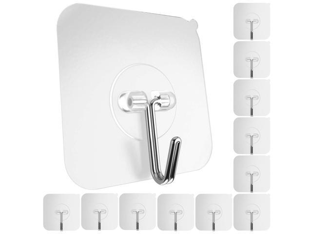 Click here for 22lbs Heavy Duty Waterproof Adhesive Wall Hooks fo... prices