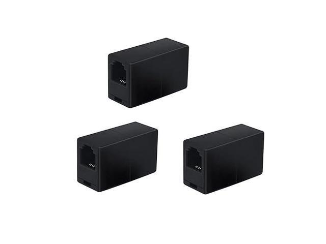 Click here for 3 Pack Phone Line Connector Coupler  RJ11 6P4C Mod... prices