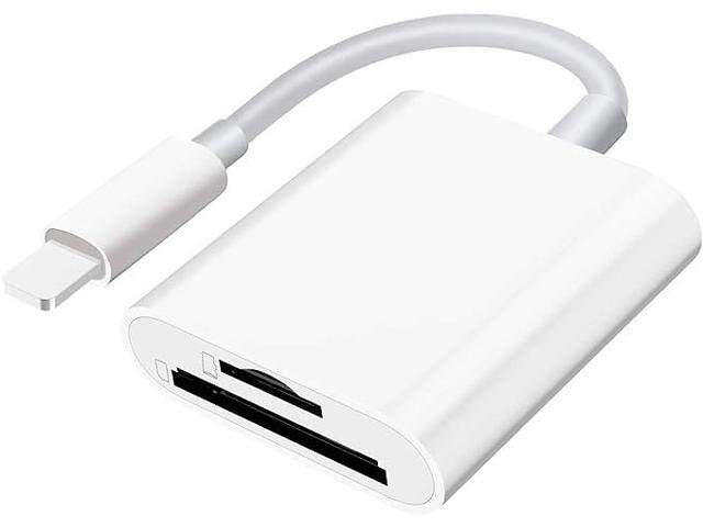 Click here for Sd Card Reader for iPhone iPad Camera Dual Card Sl... prices