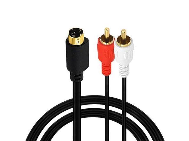 Click here for S-Video 4 Pin Mini DIN to RCA Splitter Cable  Gold... prices