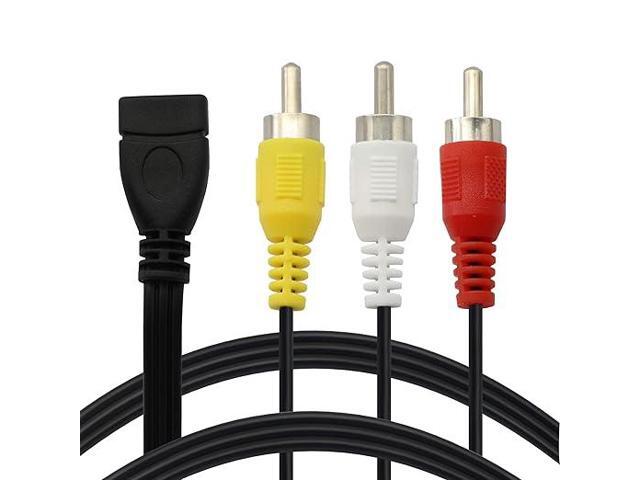 Click here for USB to RCA Cable USB A 2.0 Female to 3 RCA Male Ja... prices