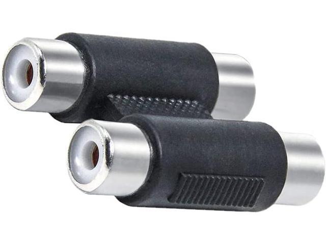 Click here for 2-Pack RCA Female to 2-RCA Female Coupler Adapter... prices