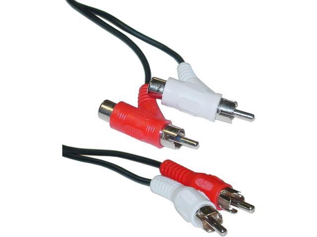 Click here for RCA Audio Piggyback Cable  2 RCA Male to 2 RCA Mal... prices