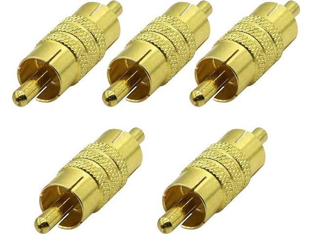 Click here for RCA Coupler Connector Gold Plated RCA Male to Male... prices