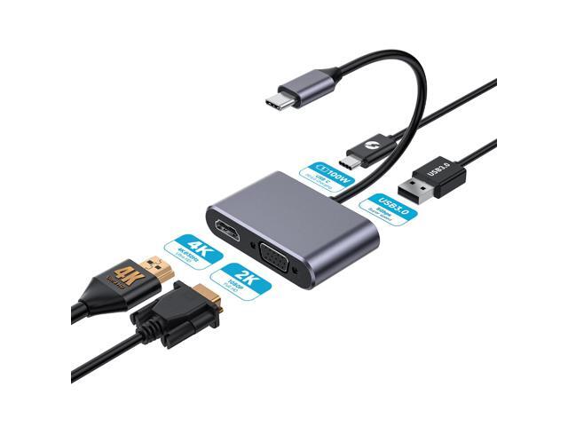 Click here for USB C Docking Station TYPE-C 7-in-1 HDMI PD Hub 4i... prices