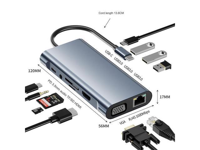 Click here for Type-c hub Docking Station Multi-function 11-in-1... prices