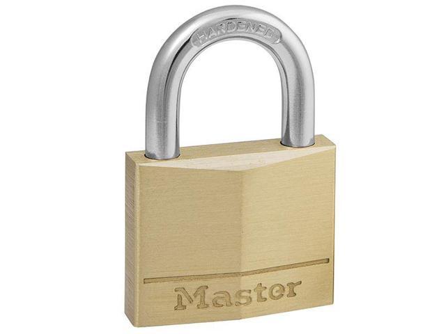 Click here for Master Lock - Solid Brass 40mm Padlock 4-Pin prices