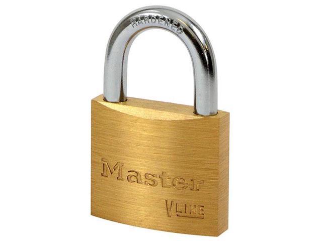 Click here for Master Lock - V Line Brass 40mm Padlock - Keyed Al... prices