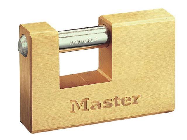 Click here for Master Lock - Rectangular 63mm Solid Brass Body Sh... prices