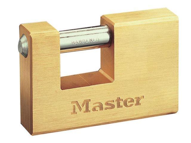 Click here for Master Lock - Rectangular 76mm Solid Brass Body Sh... prices