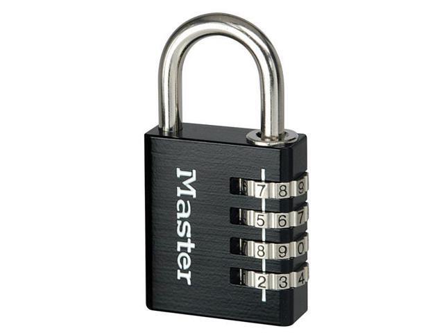 Click here for Master Lock - Black Finish 40mm 4-Digit Combinatio... prices