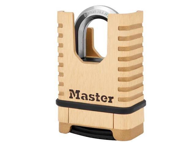Click here for Master Lock - Excell Closed Shackle Brass Combinat... prices