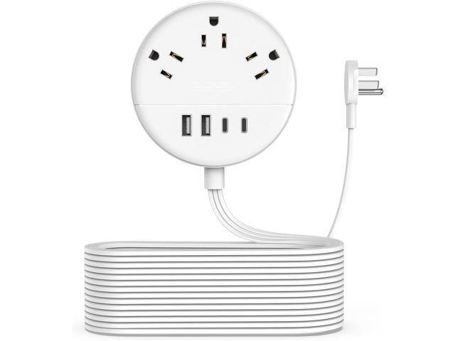 Click here for Flat Extension Cord 25 ft  NTONPOWER Flat Plug Pow... prices