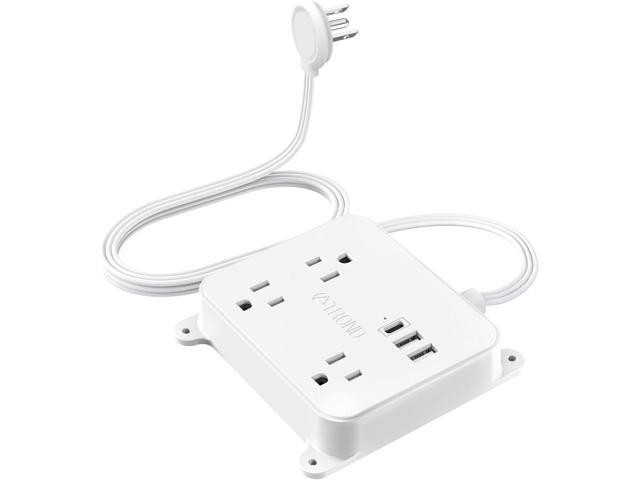 Click here for TROND Flat Plug Power Strip  5FT Ultra Thin Flat E... prices