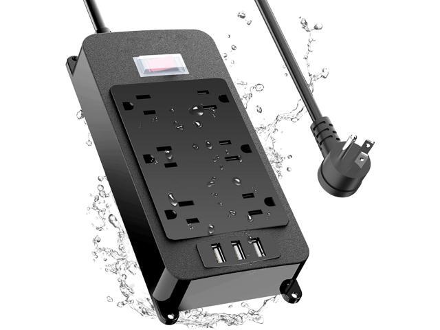 Click here for Outdoor Power Strip Weatherproof with 3 USB Ports... prices