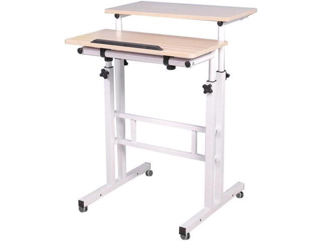 Click here for soges Mobile Standing DeskAdjustable Height  Rolin... prices