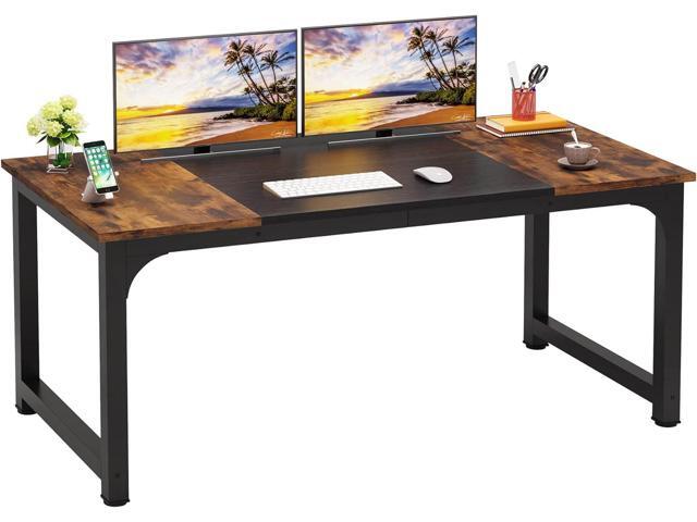 Click here for 63 Inch Large Executive Computer Office Desk  Brow... prices