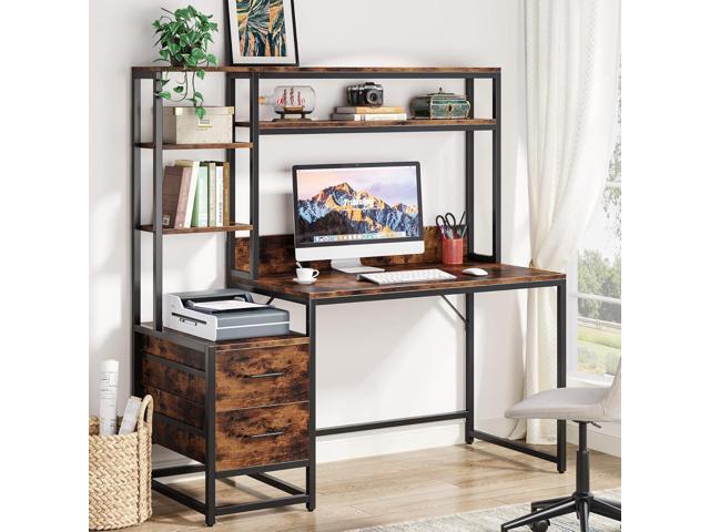 Click here for Tribesigns 55 Inch Computer Desk with 2 Drawers an... prices
