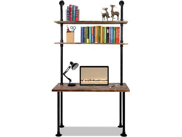 Click here for LOKKHAN 79-inch Industrial Laptop Desk Solid Wood... prices