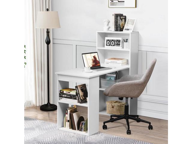 Click here for GRAFFY Computer Desk with 6 Storage Shelves - 48 R... prices